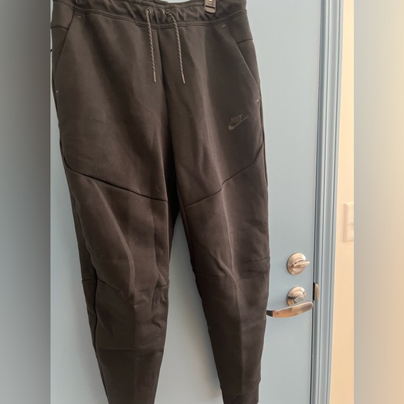 Nike | Pants | Nike Tech Pants Size M Wrinkled Bc Folded Up | Poshmark